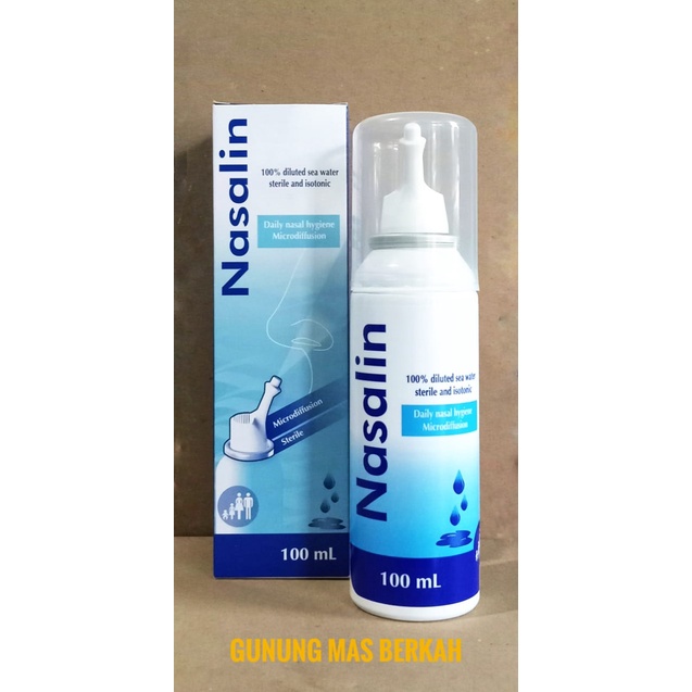 Jual Nasalin Daily Nasal Hygiene Microdiffusion Spray Isi 100 ml ...