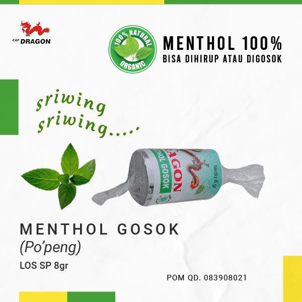 Jual Dragon Menthol Refill LOS SP 8 gr - Karton | Shopee Indonesia