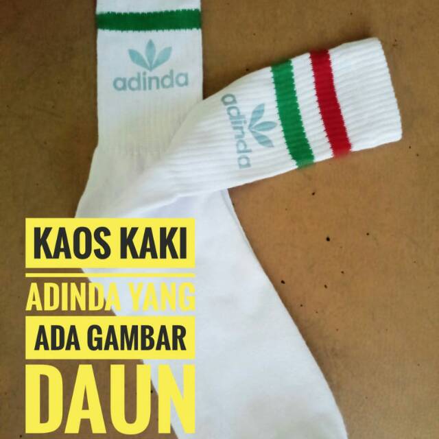 Jual KAOS KAKI ADINDA yang ada gambar daun singkong tiga | Shopee Indonesia Jual KAOS KAKI ADINDA yang ada gambar daun singkong tiga | Shopee Indonesia