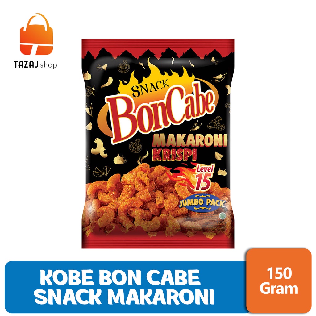 Jual KOBE Bon Cabe Snack Makaroni Level 15 150G | Shopee Indonesia