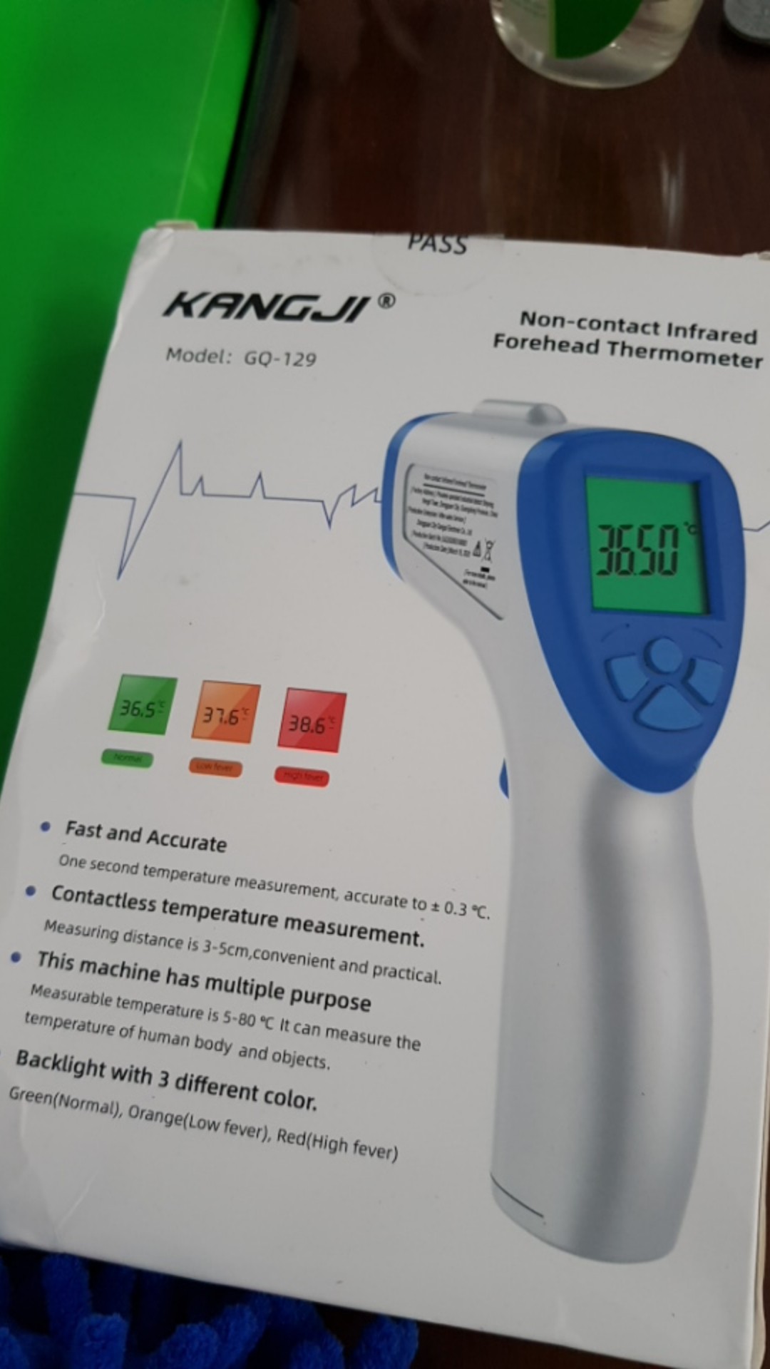 ORIGINAL Termometer Infrared Thermometer , Thermogun , Termogun Kangji ...