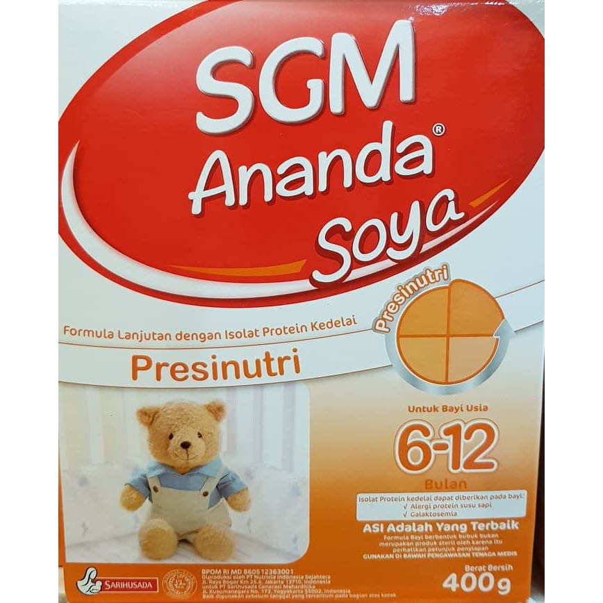 Jual SGM soya ananda 2 400 gram | Shopee Indonesia