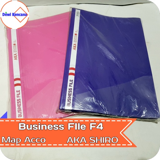 Jual Business File Map Acco Snelhecter F4 AKA SHIRO / Map Plastik ...