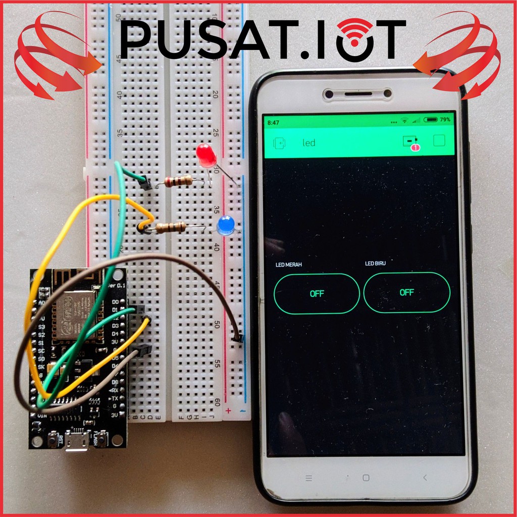 Jual Starter Kit NodeMcu Murah - Paket Lengkap Basic IoT Indonesia ...