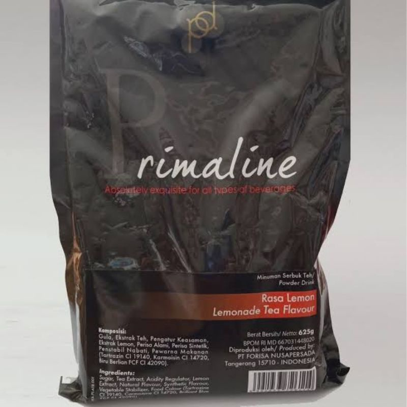 Jual Primaline Lemon Tea 625gr | Shopee Indonesia