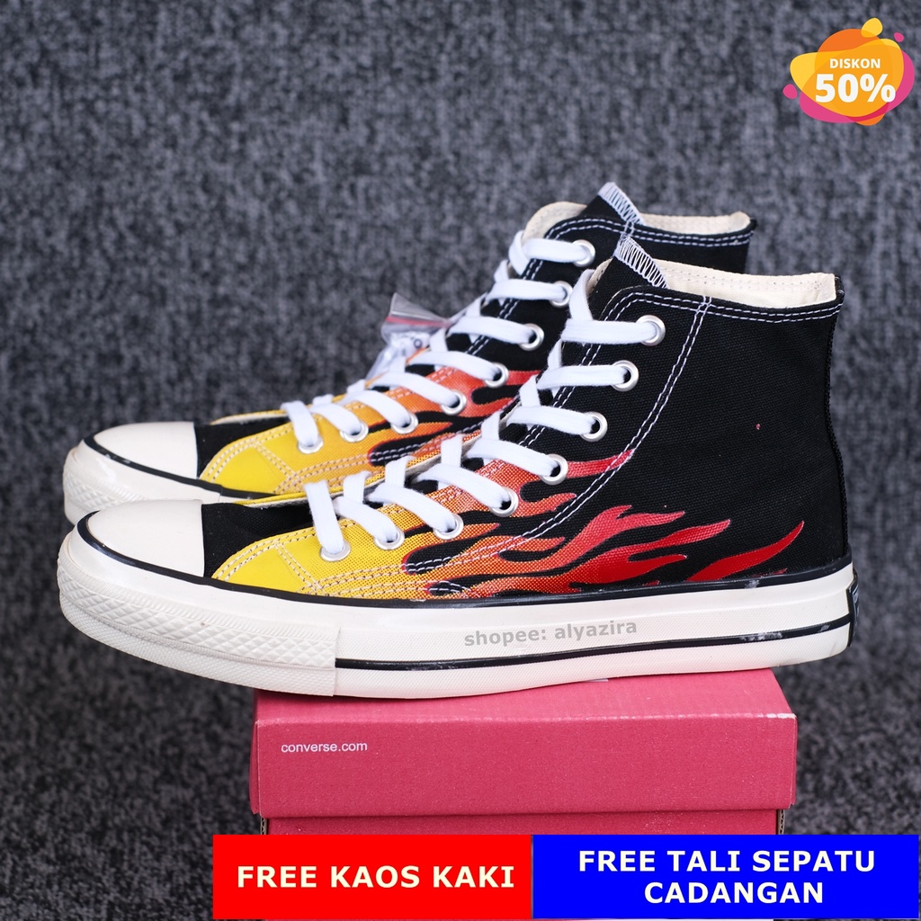 Jual SEPATU CONVERSE 70S HIGH FLAME MADE IN VIETNAM Indonesia|Shopee ...