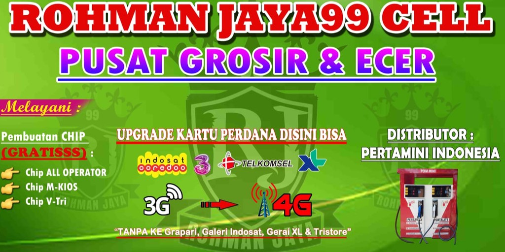 Toko Online ROHMAN_JAYA99_GROSIR_KUOTA | Shopee Indonesia