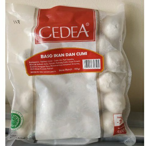 Jual cedea baso ikan dan cumi 500gr | Shopee Indonesia