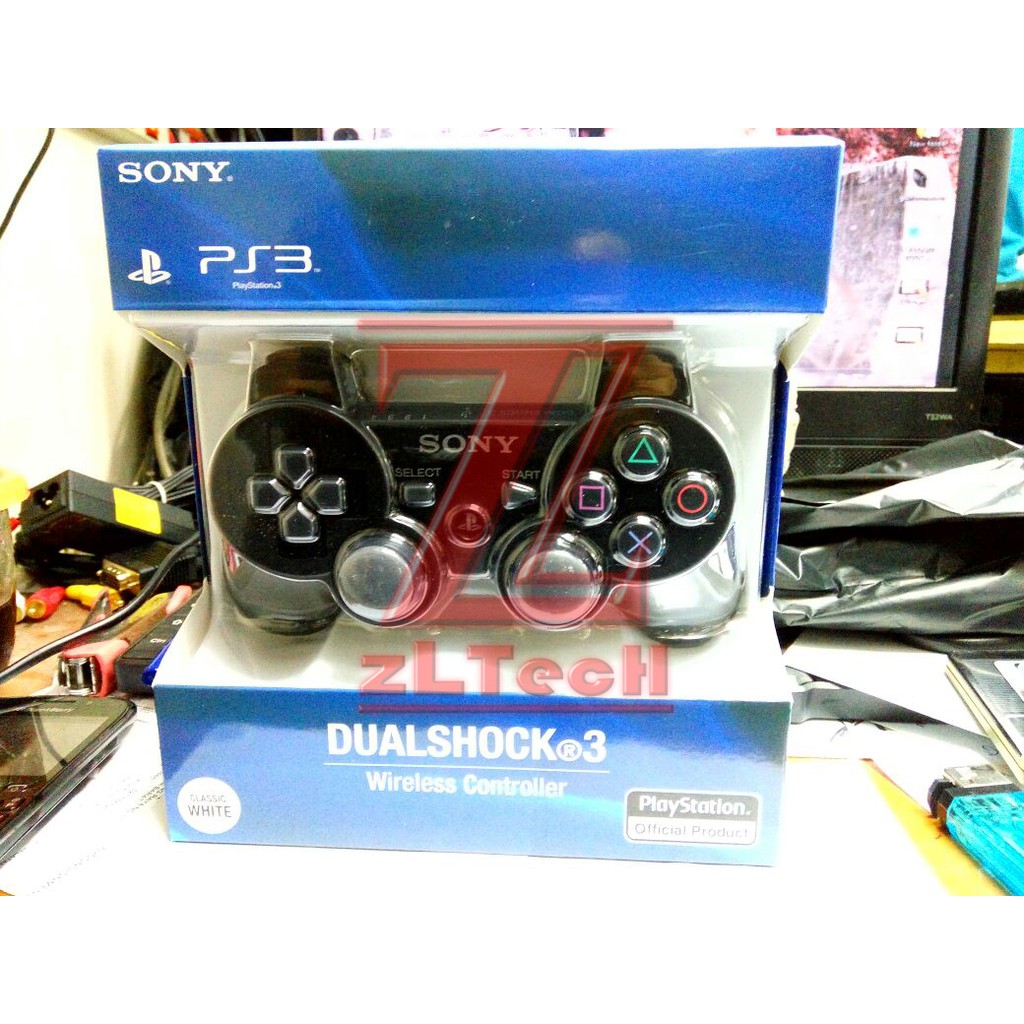 Jual Stick wireless PS3 Ori Pabrik Black Wireless | Shopee Indonesia
