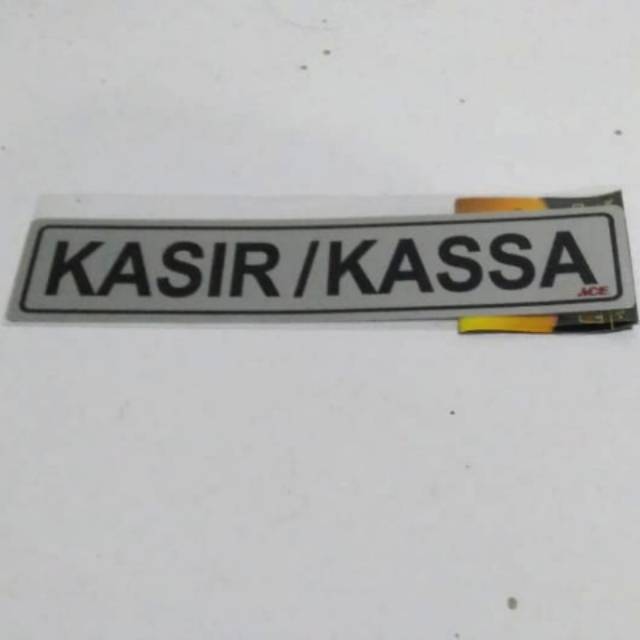 Jual Plang Papan Petunjuk Penunjuk Sticker Signage Sign board ...