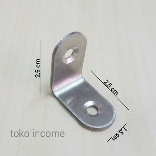 Jual Siku Ambalan Oval 66 Stainless Steel 25x25 mm | Shopee Indonesia