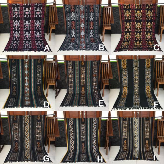 Jual TERLENGKAP!!! Kain Tenun Motif Dayak | Kain Tenun Blangket ...