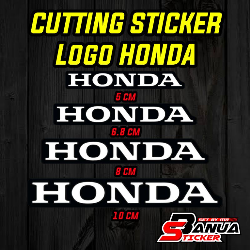Jual Stiker Sticker Logo Honda | Shopee Indonesia