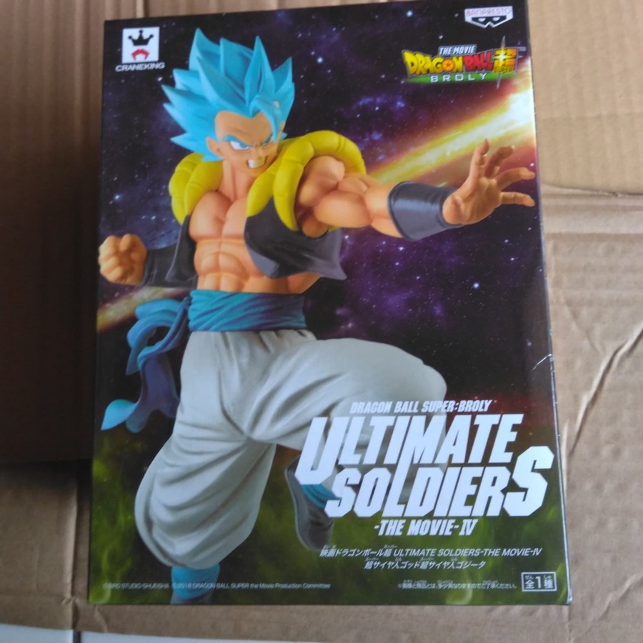 Jual Banpresto Dragon Ball Super The movie Broly Gogeta ss blue | Shopee Indonesia
