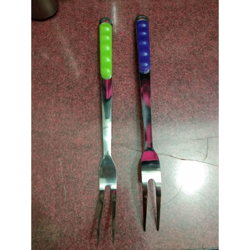 Jual Garpu Roti Bakar Garpu BBQ Jumbo Tebal Stainless Besar | Shopee ...