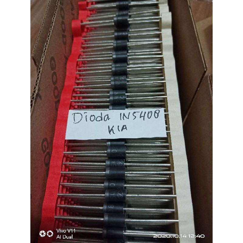 Jual Dioda 3A IN5408 Dioda 3A 800V IN5408-TB Diode 3 Amphere 800 Volt ...