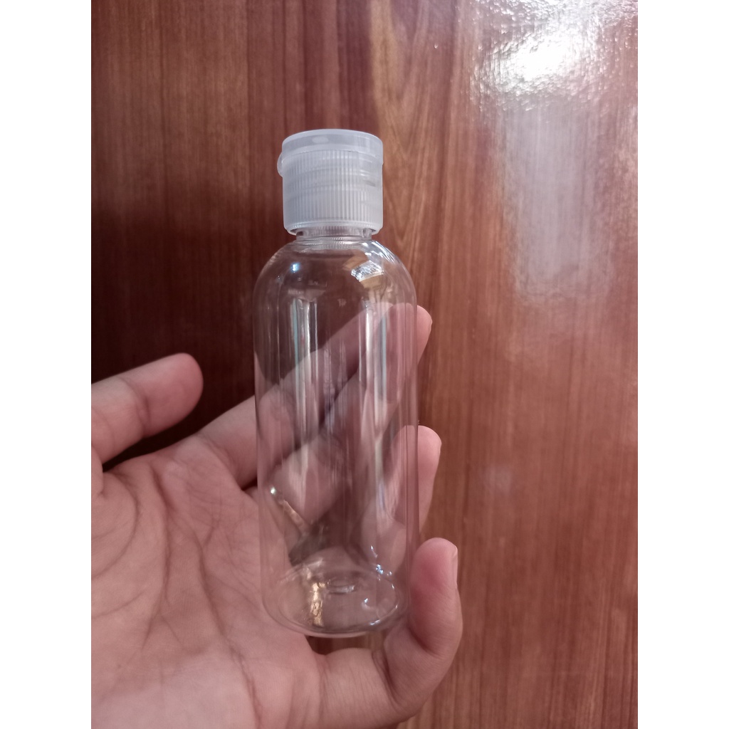 Jual Botol fliptop 60ml bening | Shopee Indonesia