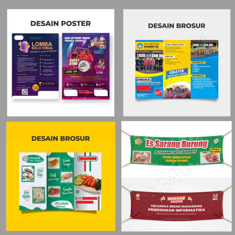 Jual JASA DESAIN POSTER, BANNER, BROSUR, KEMASAN PRODUK | MURAH | HARGA ...