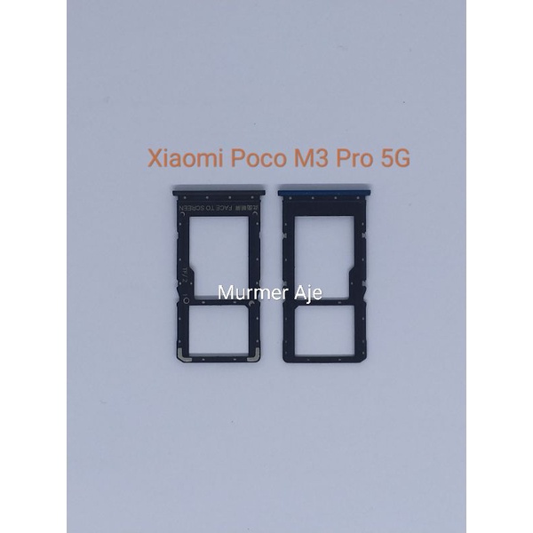 Jual Sim card tray slot sim card tempat kartu xiaomi poco M3 Pro 5G oem ...