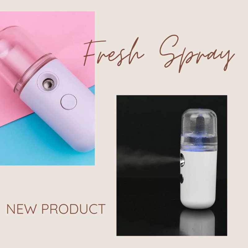 Jual Fresh Spray / Nano Water Spray / Face Mist / Mini Water Spray ...