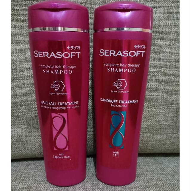 Jual SERASOFT Shampoo Anti Dandruff /Hair fall Treatment 170ml | Shopee ...