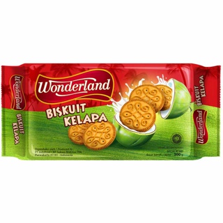 Jual Indofood Biscuit Wonderland Kelapa Pck 300G | Shopee Indonesia