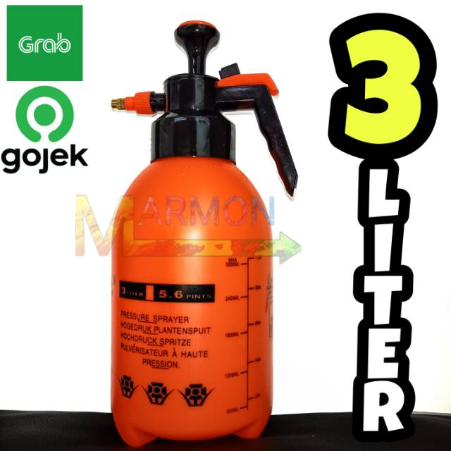 Jual Pressure sprayer 3 liter, alat semprot disinfektan, alat semprot ...
