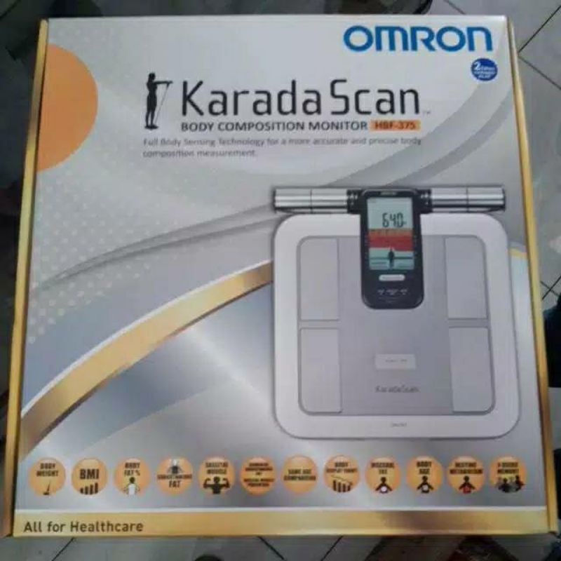 Jual Ready Stok!!! Timbangan Omron Karada Scan HBF-375 / Timbangan ...