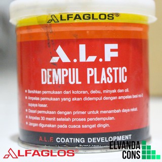 Jual Dempul Plastic/Polyester Putty/Plastic Body Filler Alfaglos 250 gr ...