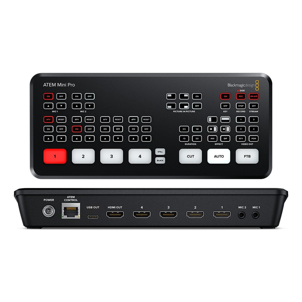 Jual Blackmagic Design ATEM Mini Pro Live Stream Switcher | Shopee ...