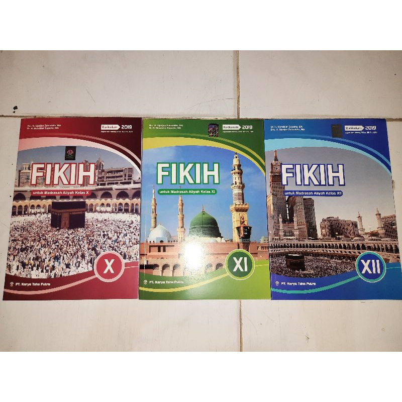 Jual BUKU SISWA FIQIH/FIKIH Kelas 10 11 12 MA Kurikulum 2019 Madrasah Aliyah Penerbit Toha Putra ...