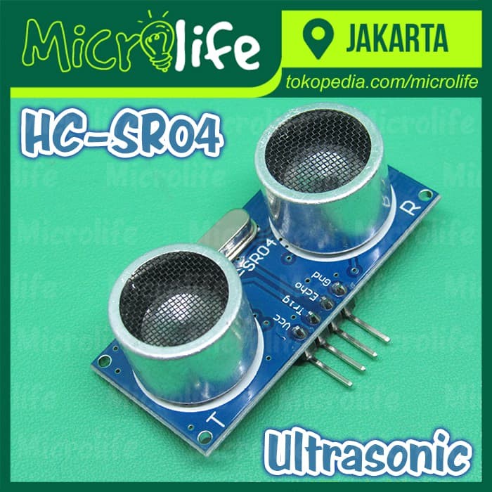 Jual W20 Hc-Sr04 Ultrasonic Modul Sensor Jarak Ds011R3 | Shopee Indonesia