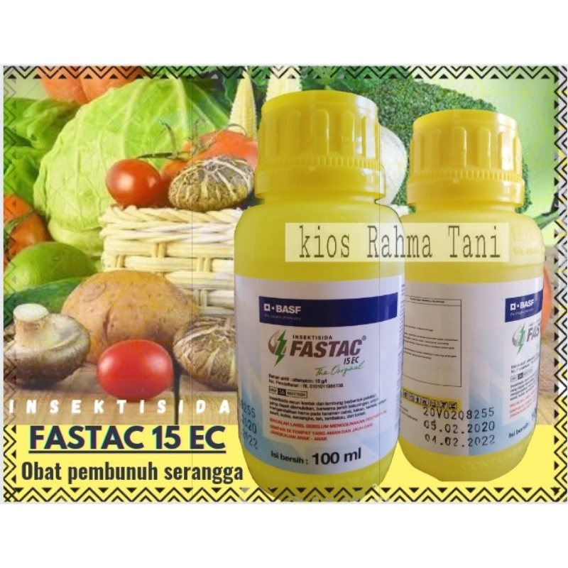 Jual insektisida fastac 15 EC 100ml Bahan aktif: alfametrin 15 g/l ...