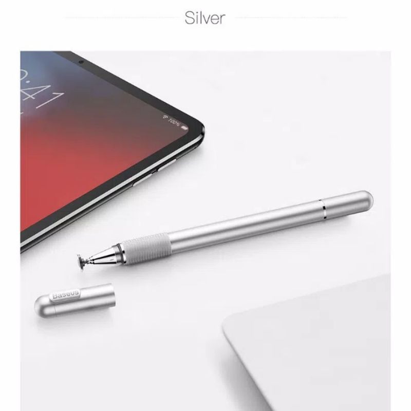 Jual Baseus Stylus Universal Capacitive Pen Touch Screen 2 in 1 Pulpen ...