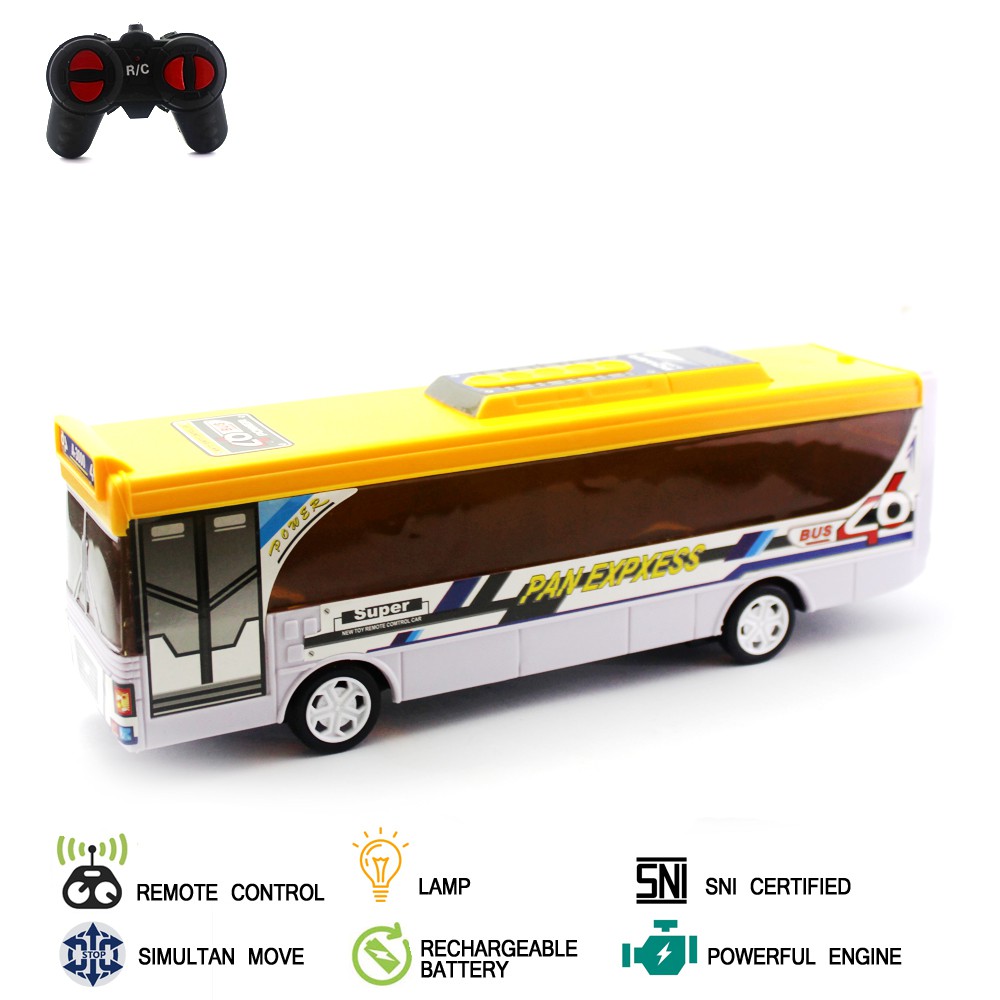 Jual Mainan Mobil Remote Control RC Bus Express | Shopee Indonesia