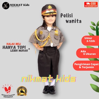 Jual Baju polwan polisi wanita profesi anak baju kostum anak baju ...