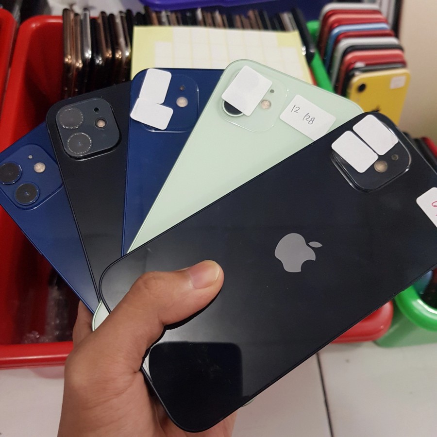 Jual iPhone 12 64GB 128GB 256GB Fullset Original Second Mulus Indonesia|Shopee Indonesia