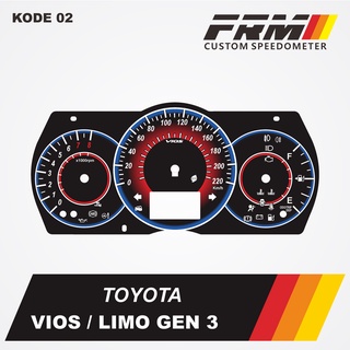 Jual Custom Panel speedometer Vios Limo gen 3 | Shopee Indonesia