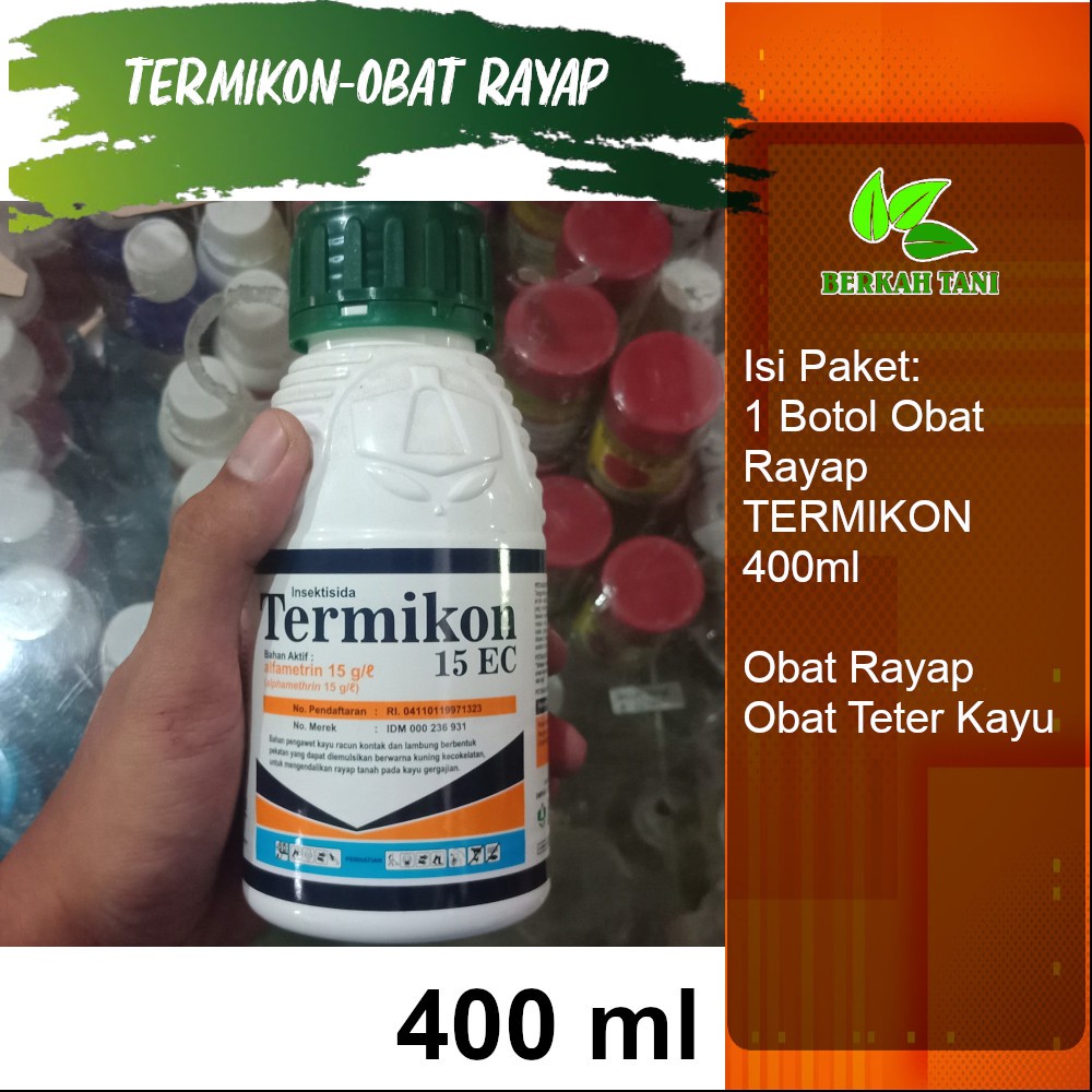 Termikon 400 ml Obat Rayap Obat Kutu Kayu Obat Teter | Shopee Indonesia