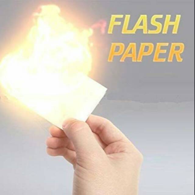 Jual FLASH PAPER (Tissu api 10 lembar) | Shopee Indonesia