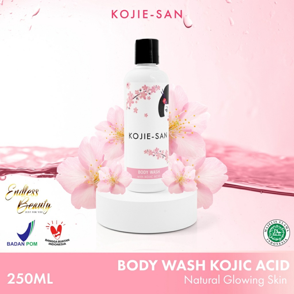 Jual [BPOM ]Kojie-San - Body Wash Kojic Acid/Sabun Mandi Botol Cair ...