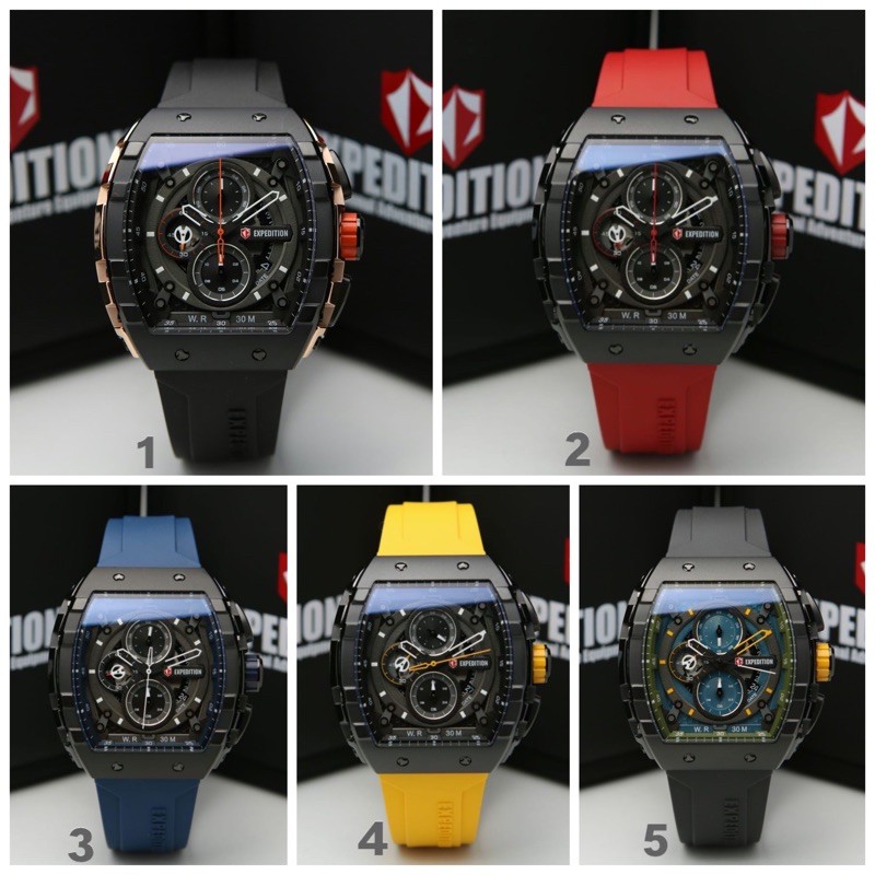 Jam Tangan Pria Expedition 6782 E6782 Original Garansi Resmi 1 Tahun ...