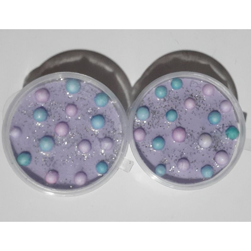 Jual SLIME PURPLE ISI 2 CUP BONUS FLOAM 5ml Indonesia|Shopee Indonesia