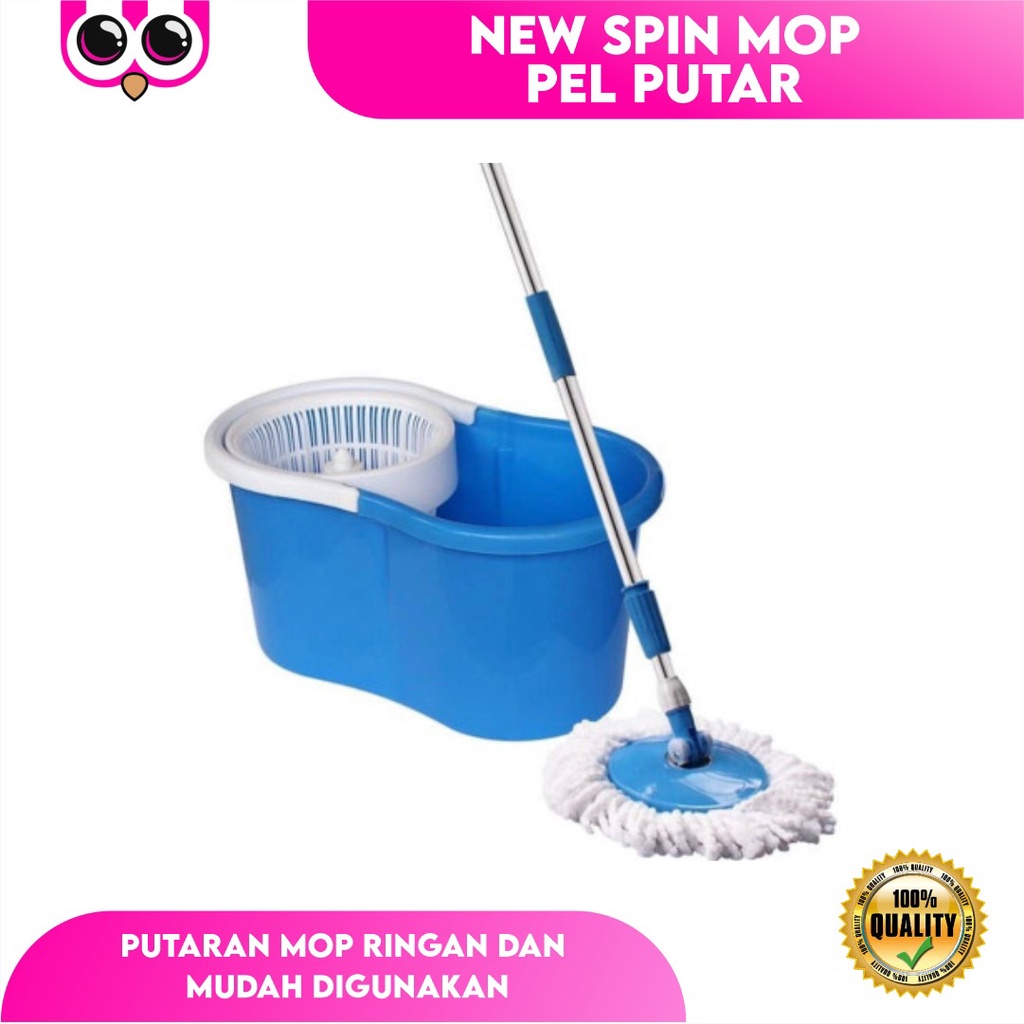Jual NEW SPIN MOP / PEL PUTAR PRAKTIS PUTAR | Shopee Indonesia
