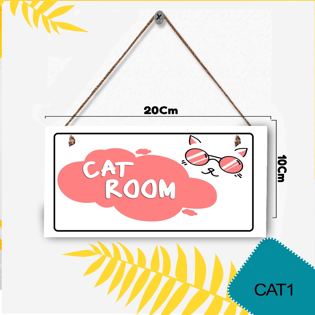 Jual WALLDECOR PINTU CAT ROOM UNTUK RUANGAN KUCING VARIAN STICKER DAN ...