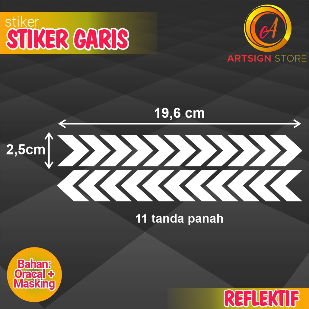 Jual Stiker Police Line / Stiker Garis Polisi / Stiker Tanda Panah ...