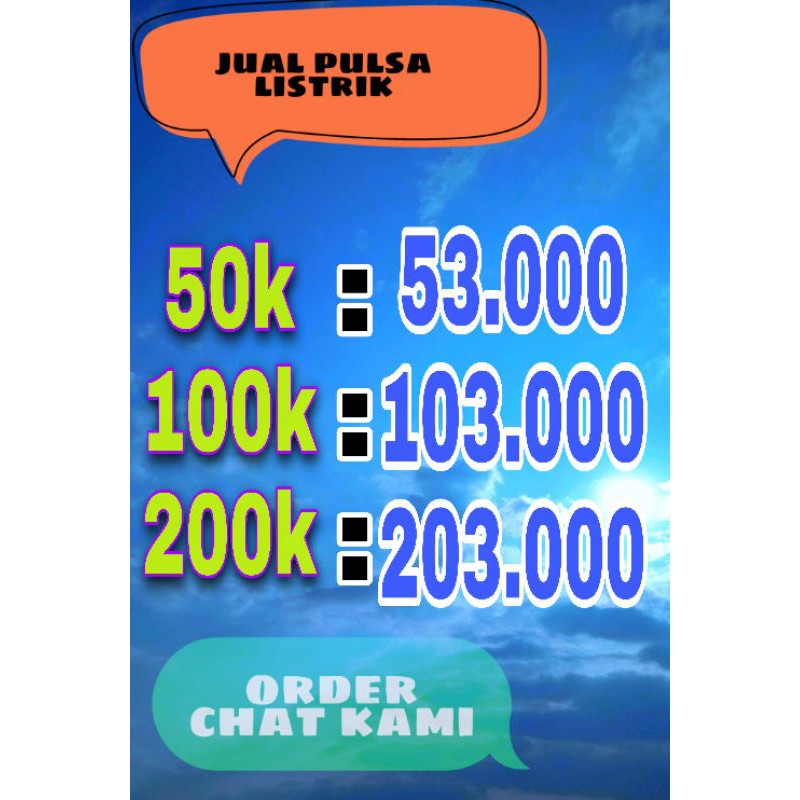 Jual jual pulsa token listrik | Shopee Indonesia Jual jual pulsa token listrik | Shopee Indonesia