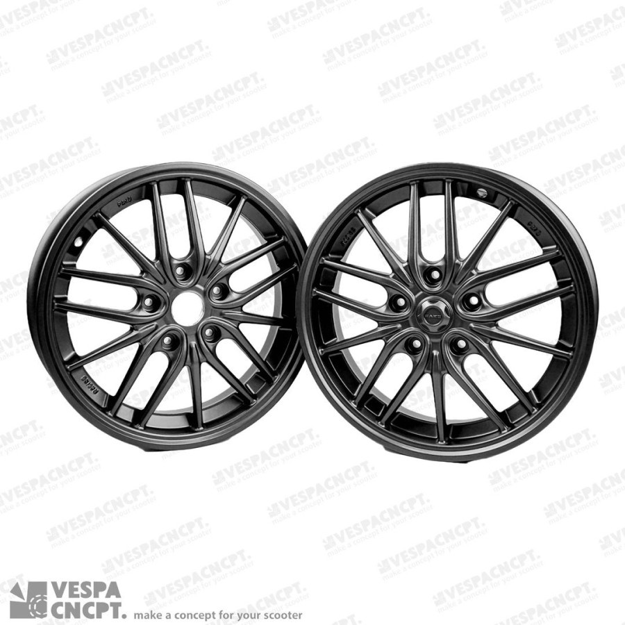 Jual Velg Pako Grey Set 12" Front Rear Vespa Gts Gtv Gtl Double ...