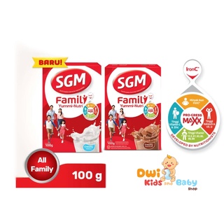 Jual SGM Family Yummi Nutri Creamy Chocolate Vanila Susu Keluarga 100 G ...