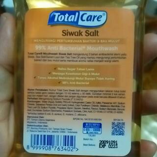 Jual Total care siwak salt 250ml Indonesia|Shopee Indonesia